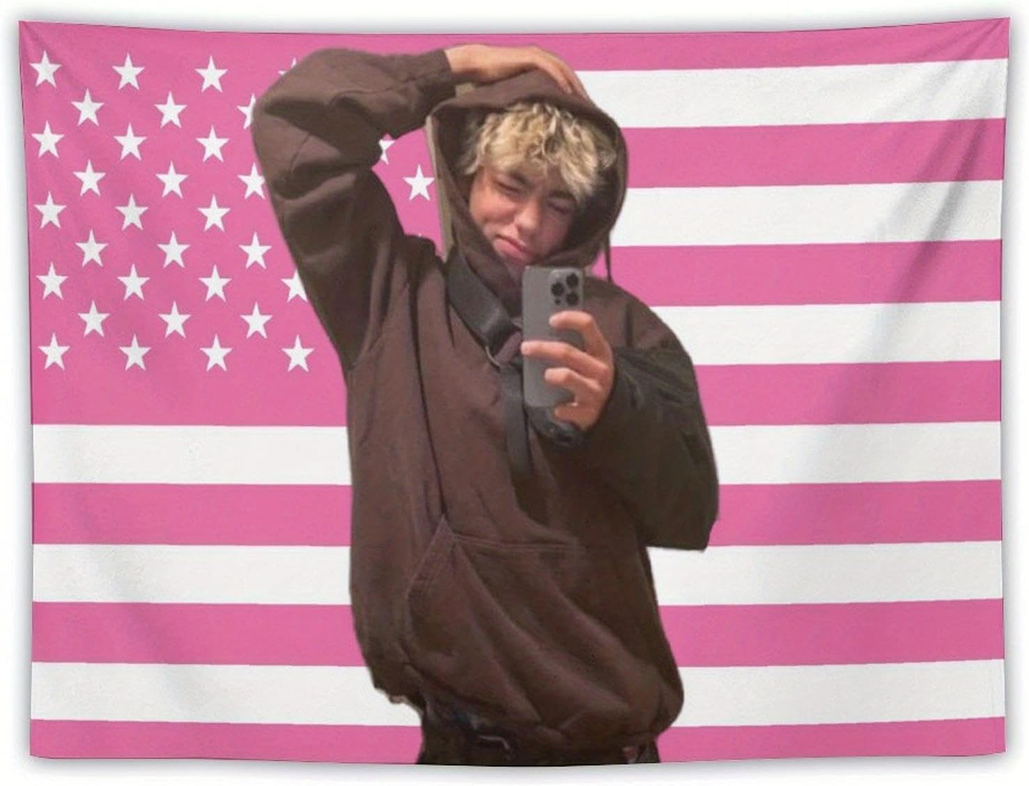 Amazon.com: Malachi Barton Flag Tapestry College Dorm Wall Art Decor ...