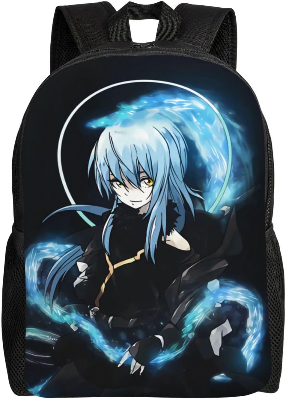 Amazon.com: FITLIFELINE Anime Reincarnated as a Slime Rimuru Backpack ...