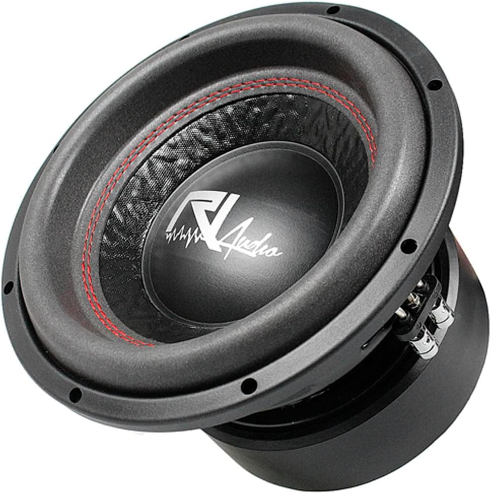 Amazon.com: RI Audio 10'' Subwoofer Dual 4 Ohm Energy Series RI-PW10D4 Single, Black : Electronics