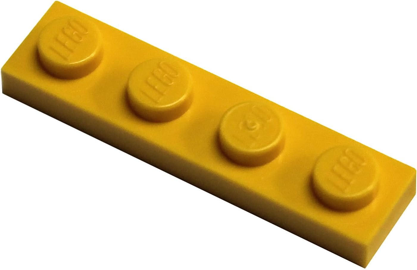Amazon.com: LEGO Parts and Pieces: Yellow (Bright Yellow) 1x4 Plate ...