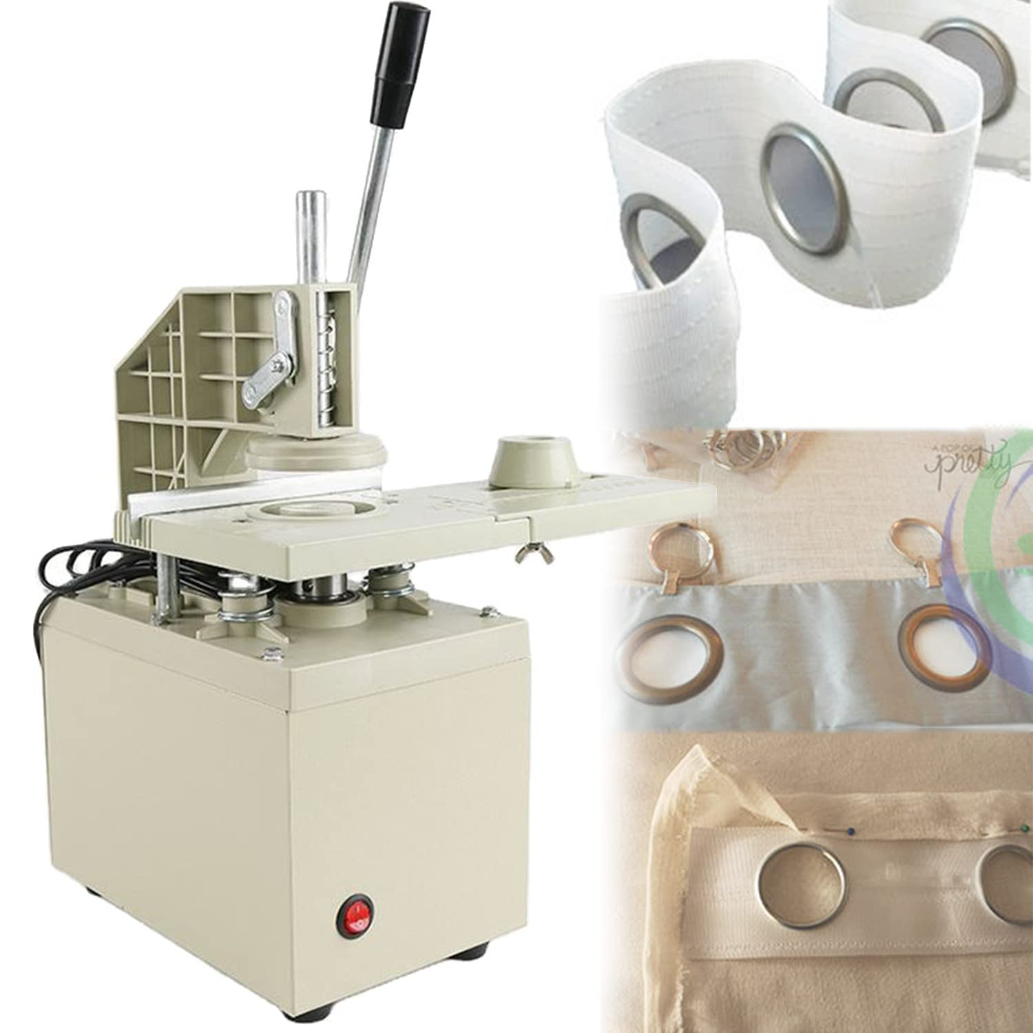 AALGO 300W Professional Curtain Eyelet Punch Machine Grommet Hole ...