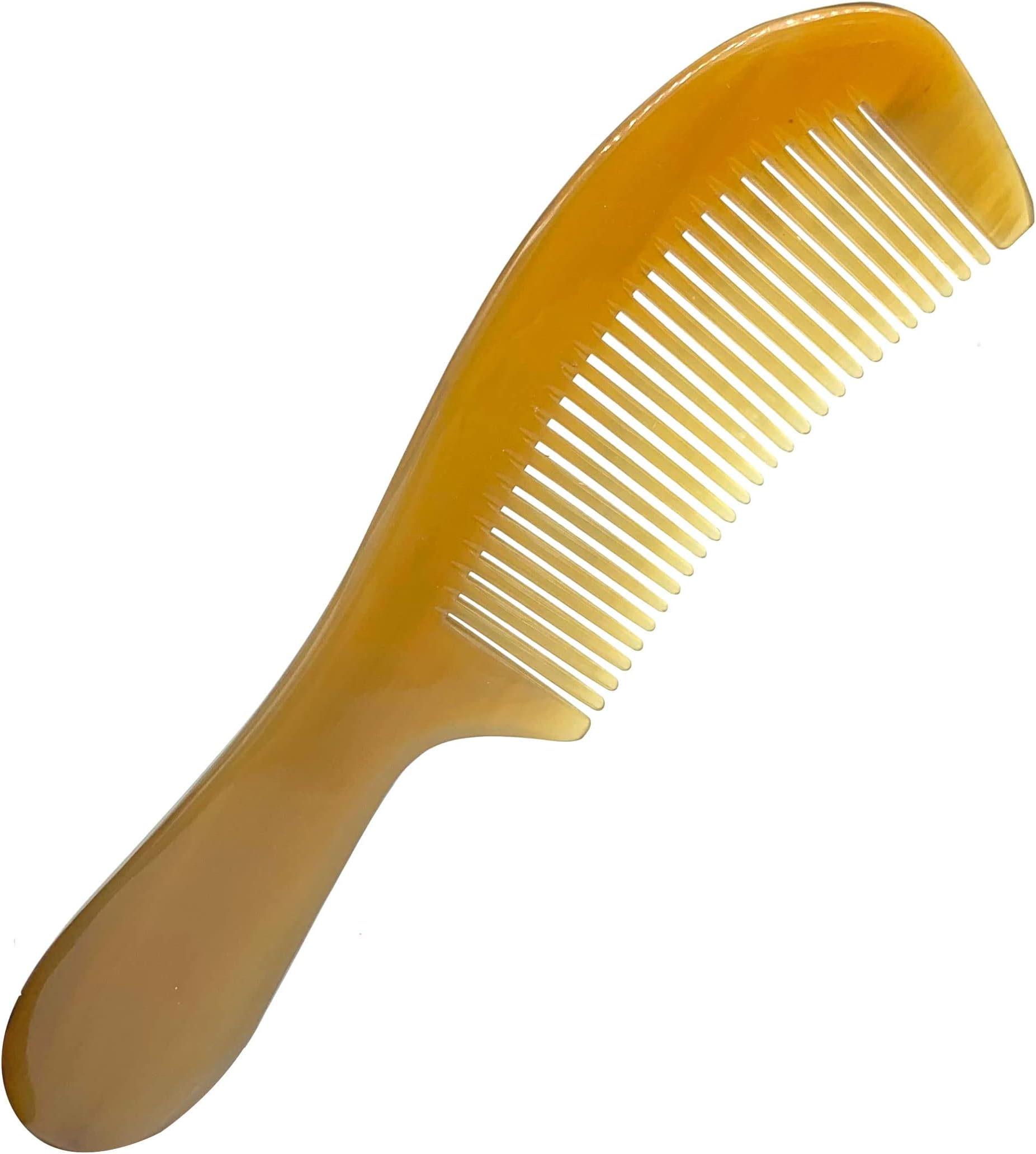 Amazon.com : Breezelike Natural Sheep Horn Comb - No Static Handmade ...