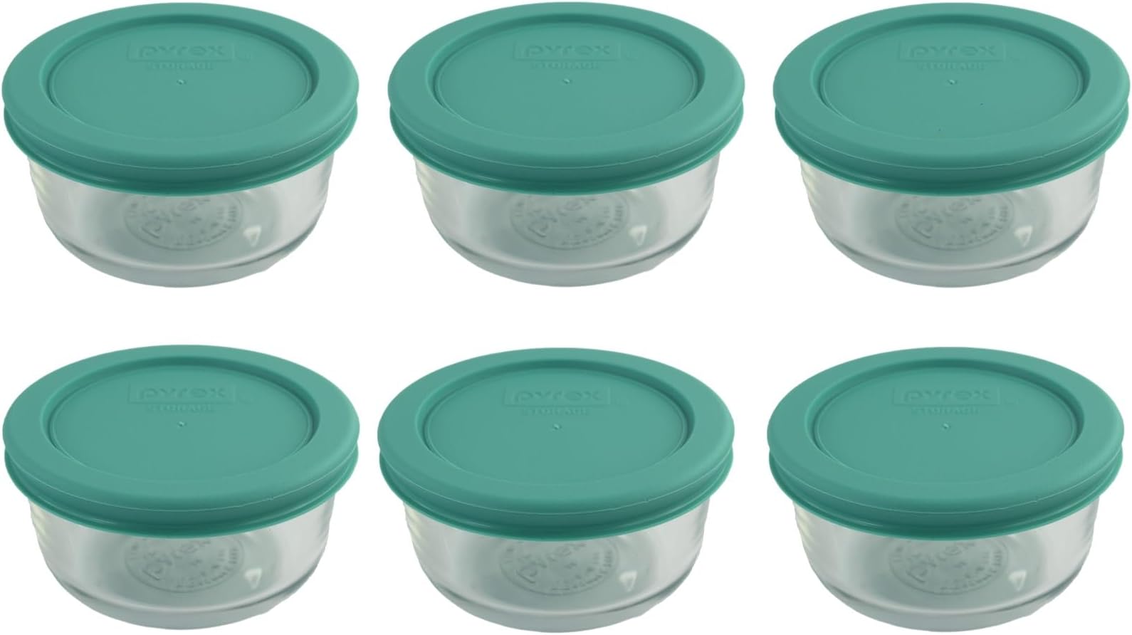 Amazon.com: Utensilux Bundle of Small Glass Containers with Lids for ...