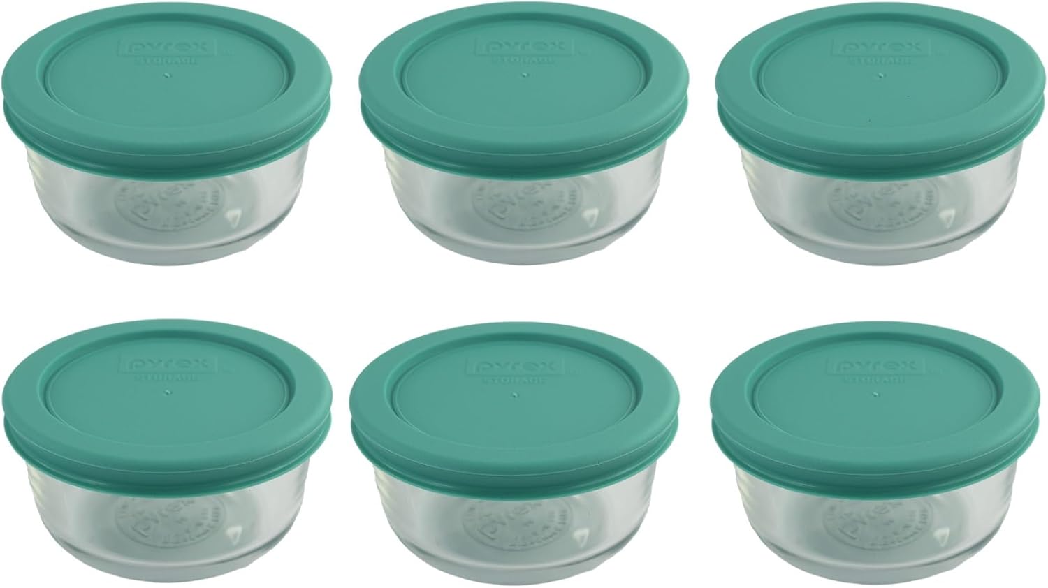 Amazon.com: Utensilux Bundle of Small Glass Containers with Lids for ...