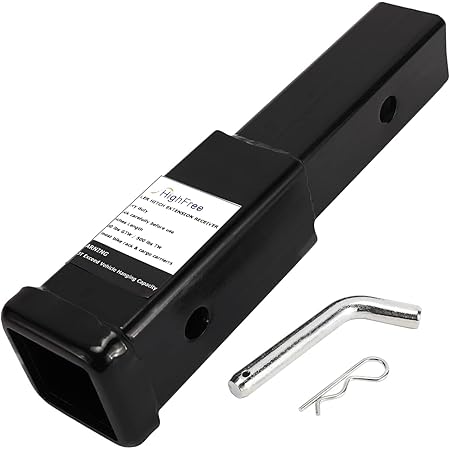 Amazon.com: CURT 45791 8-Inch Long Trailer Hitch Extension for 2-Inch ...