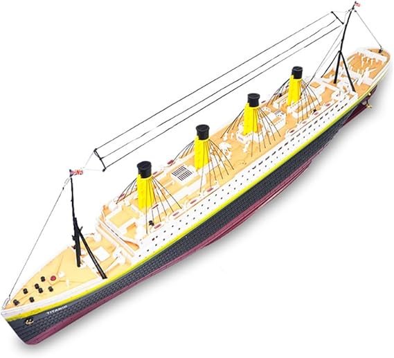 Amazon.com: iREOGAME RC 3CH Electric Titanic Cruise Ship with LED ...