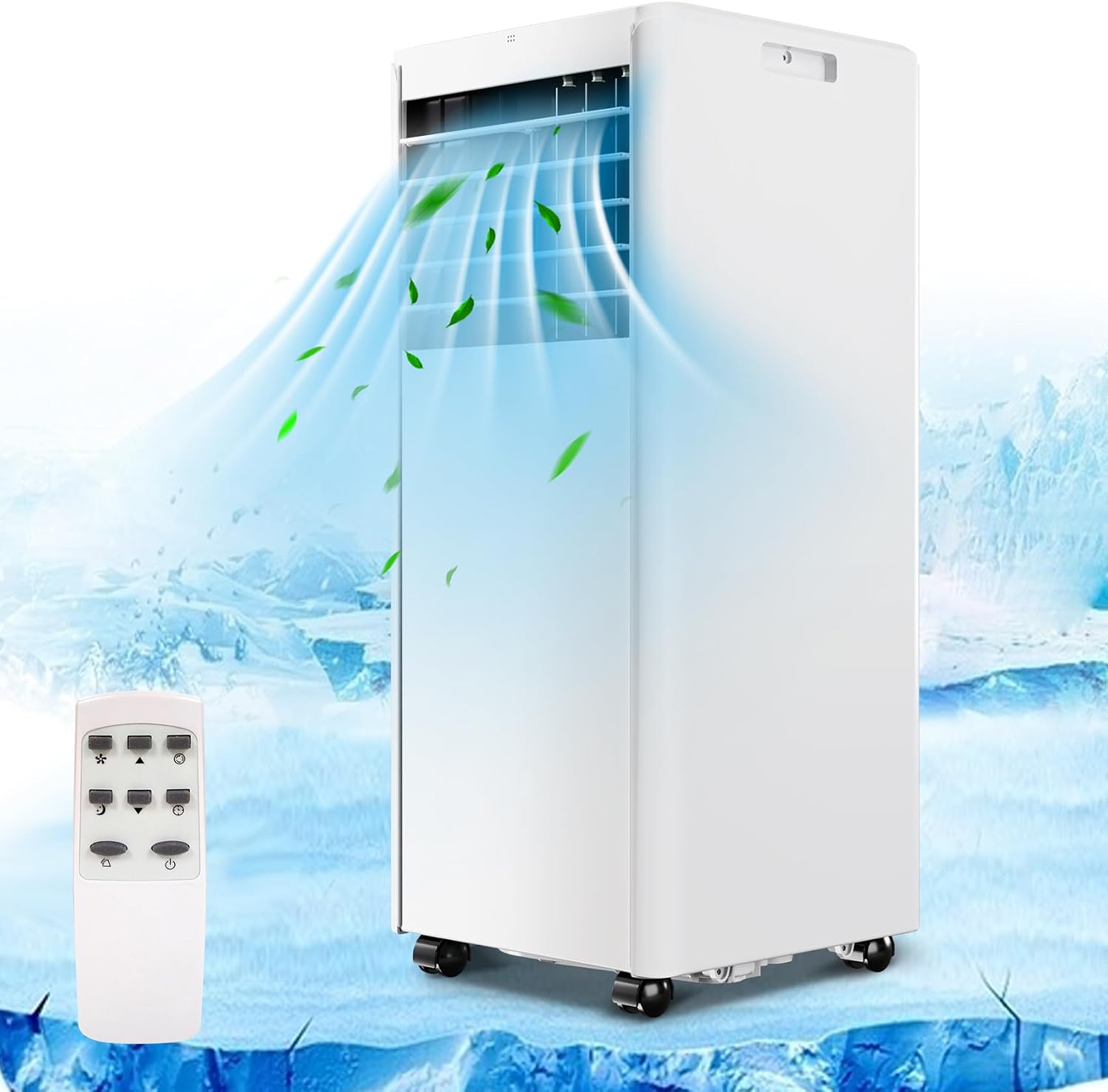 Amazon.com: 8000 Btu Portable Air Conditioner, 3-in-1 Portable Ac Unit ...