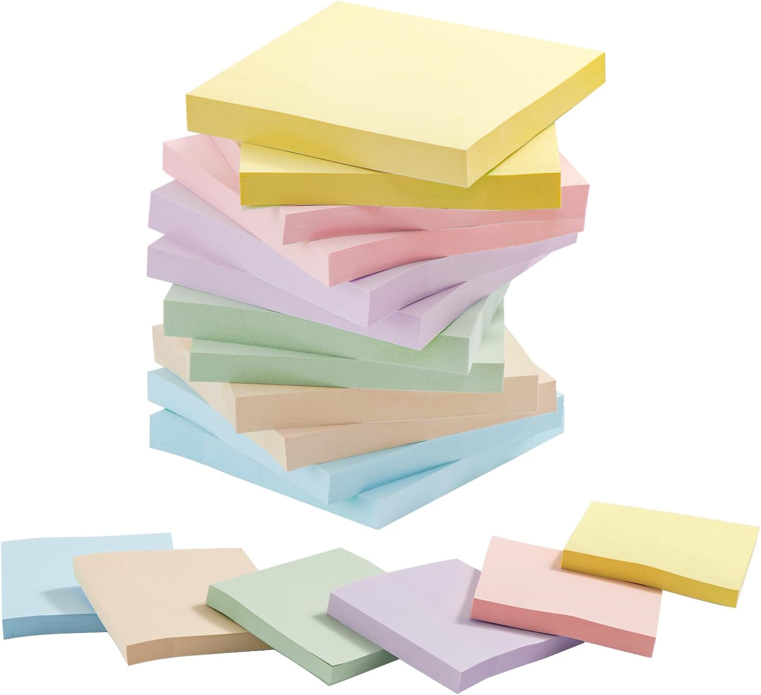 Amazon.com : Hotop 10 Pads 300 Sheets Thanksgiving Sticky Notes Fall ...