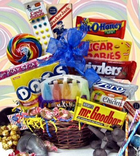 Amazon.com : Blast From the Past Candy Gift Basket : Gourmet Candy ...