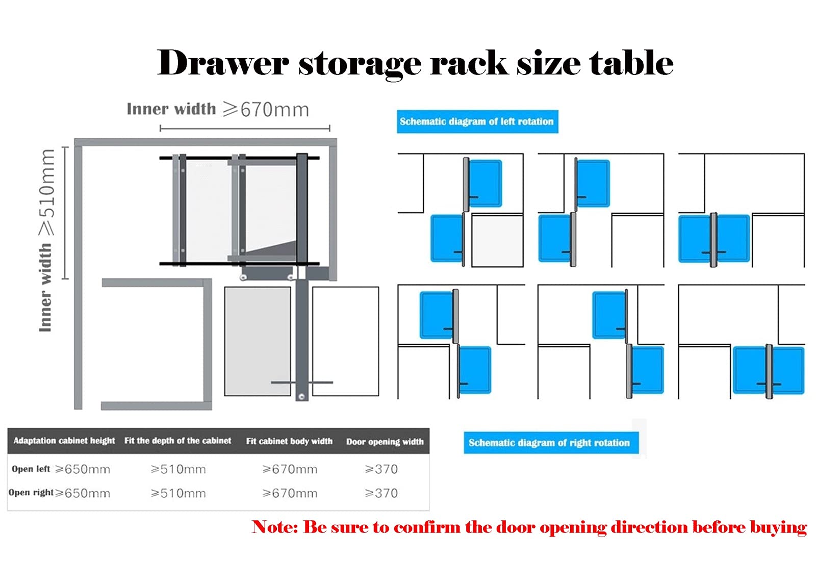 Blind Corner Cabinet Pull-Out Basket Organizer, Kitchen Cabinet ...