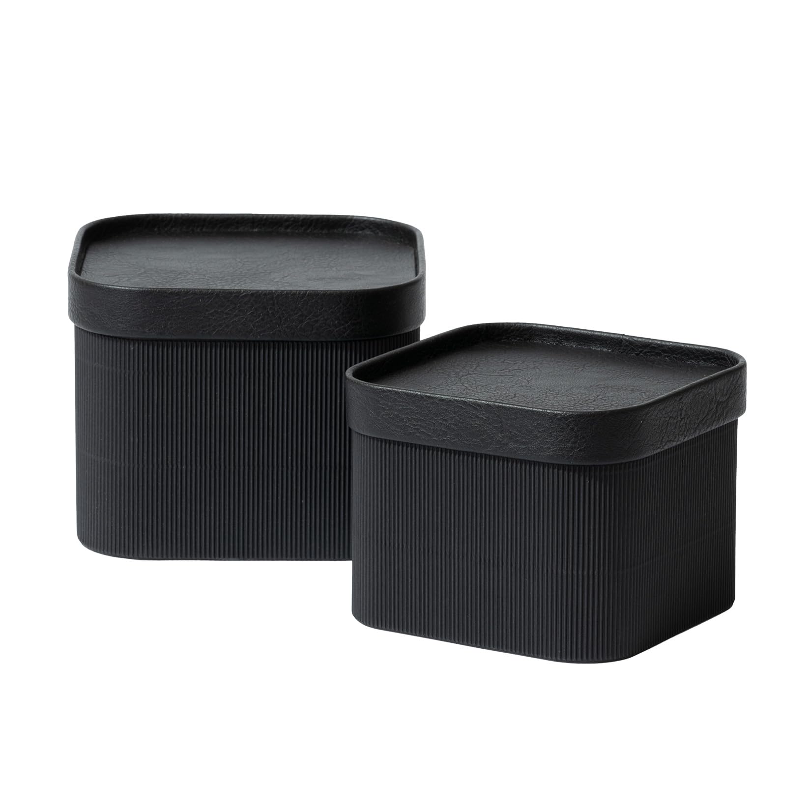 Amazon.com: La Jolie Maison Fluted Cardboard Storage Baskets with ...