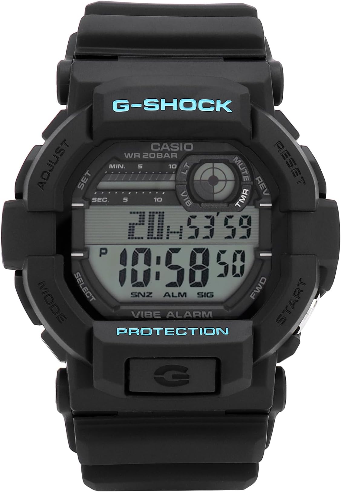 Casio Men Resin Digital Black Dial Watch-Gd-350-1Cdr, Band Color-Black ...