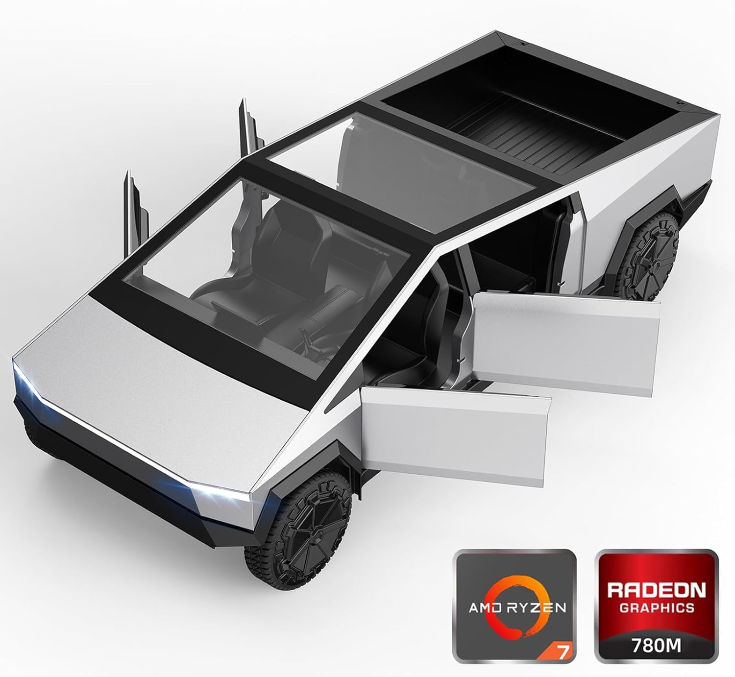 Mini PC Mini Gaming PC 16GB DDR5 Dual Channel 1TB SSD Cybertruck PC Car ...