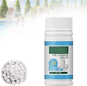 Refreshpool Quick Pool Cleaning Tablet, Pool Chlorine Tablets, Chemical ...