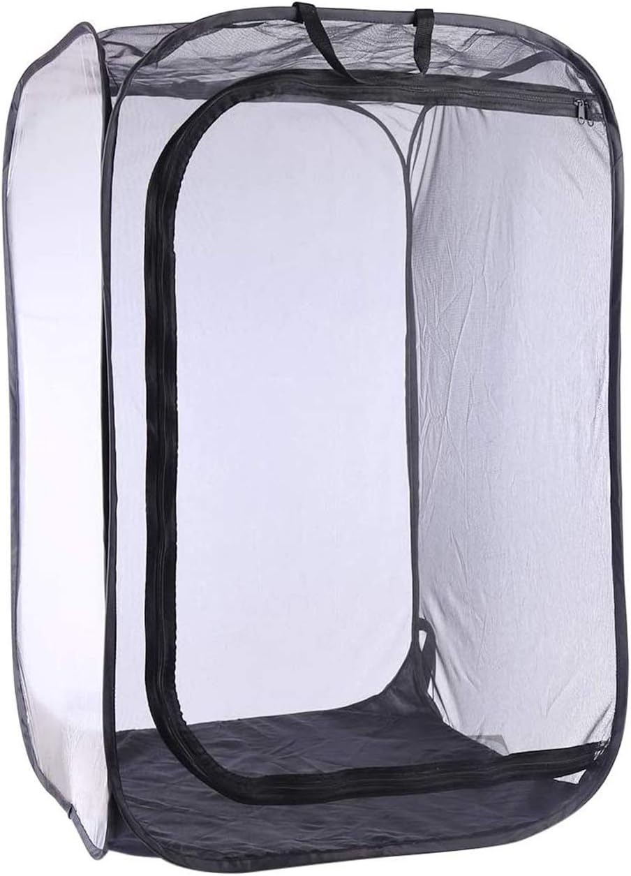 Butterfly Net, Collapsible Insect Net Transparent Mesh Ventilation ...