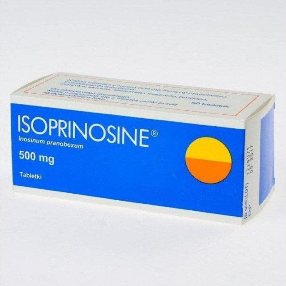Amazon.com: Isoprinosine 500mg 50 Tablets : Health & Household