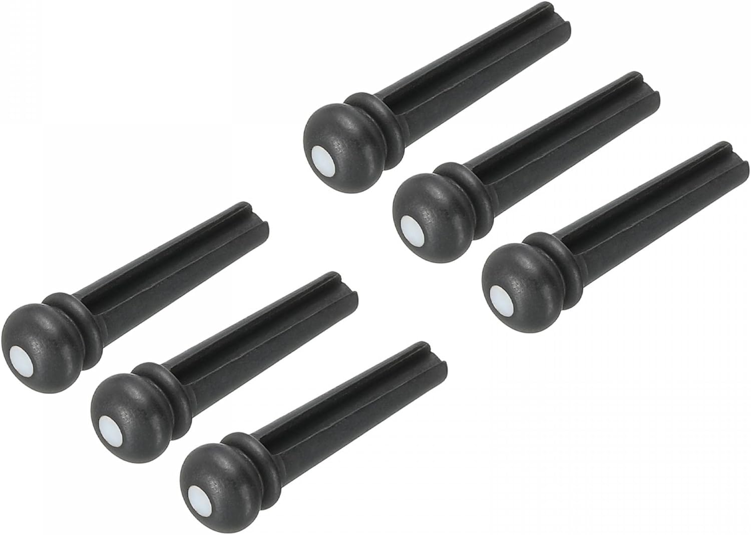 sourcing map Ebony Acoustic Guitar Bridge Pins Pegs, Guitar Bridge Pins ...