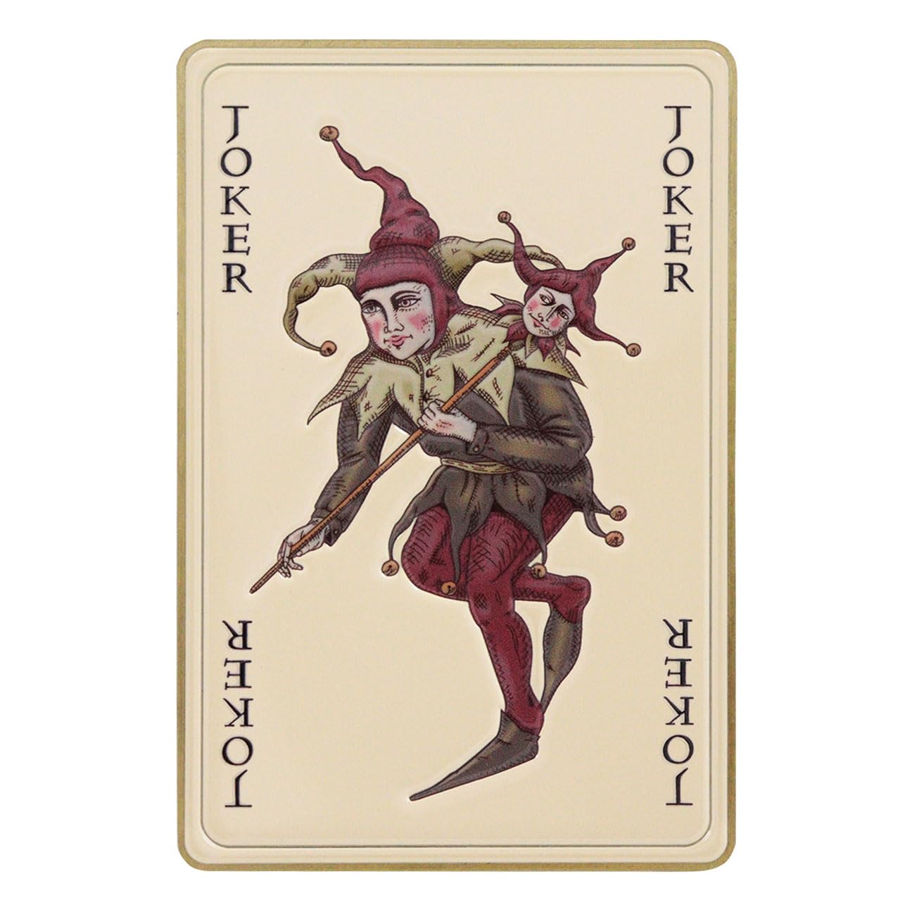 Dark Knight Joker Kort Joker's Calling Card Batman Begins (2005)