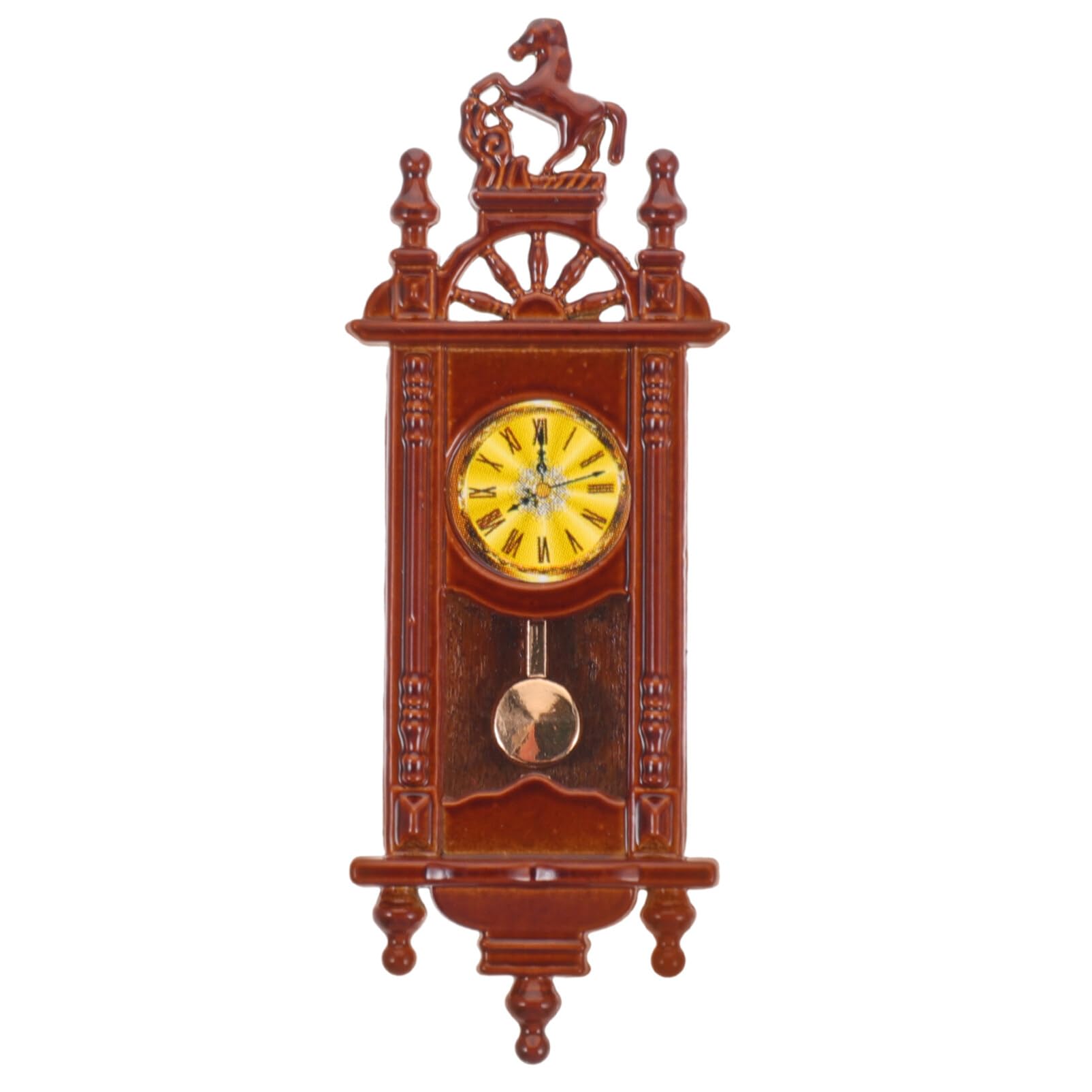 Amazon.com: STOBOK Small Clock Pendant Floor Decor Ornaments Tiny Food ...