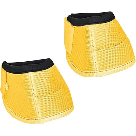 Amazon.com : Horse Bell Boots Protective Hoof Boot Shock Absorbing ...