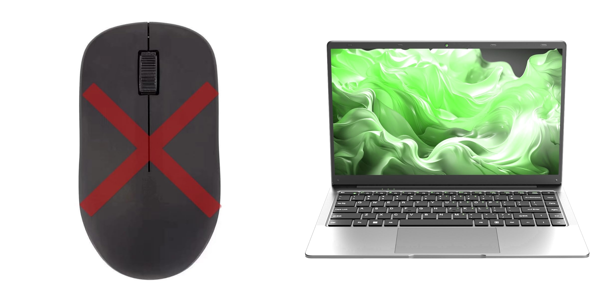 Amazon.com: Auusda Laptop Computer, 8GB DDR4 RAM, 256GB M.2 SATA SSD, 2 ...