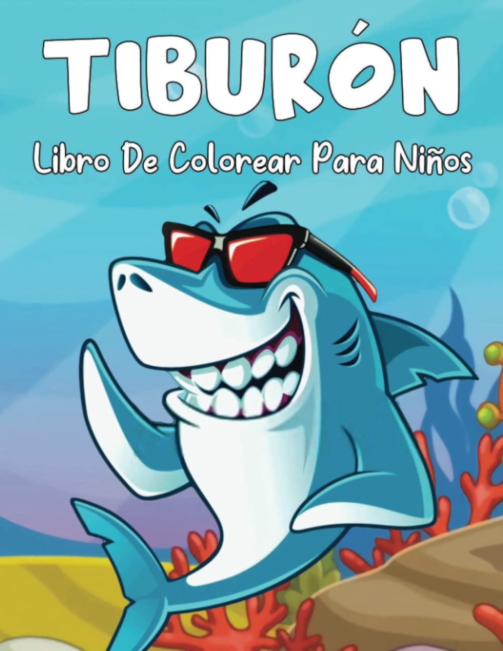 Buy Tiburón Libro De Colorear Para Niños De 4 a 8 Años: Lindas y ...