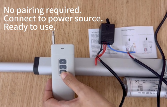 Linear Switches Wireless DC Motor Controller 5V-48V 10A - Forward ...