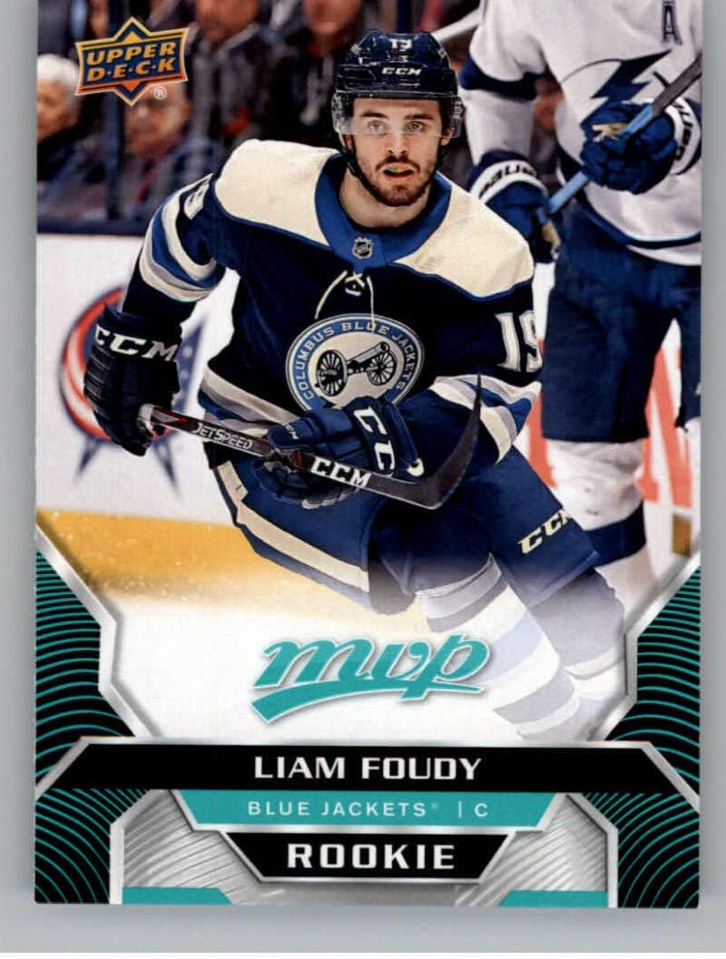 Amazon.com: 2020-21 Upper Deck MVP Hockey #248 Liam Foudy RC Rookie ...