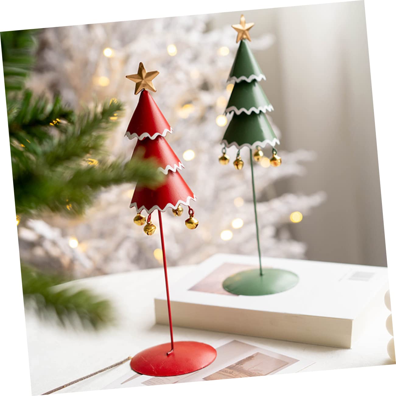 Wrought Iron Trees For Centerpieces Christmas Tree Ornaments Bell