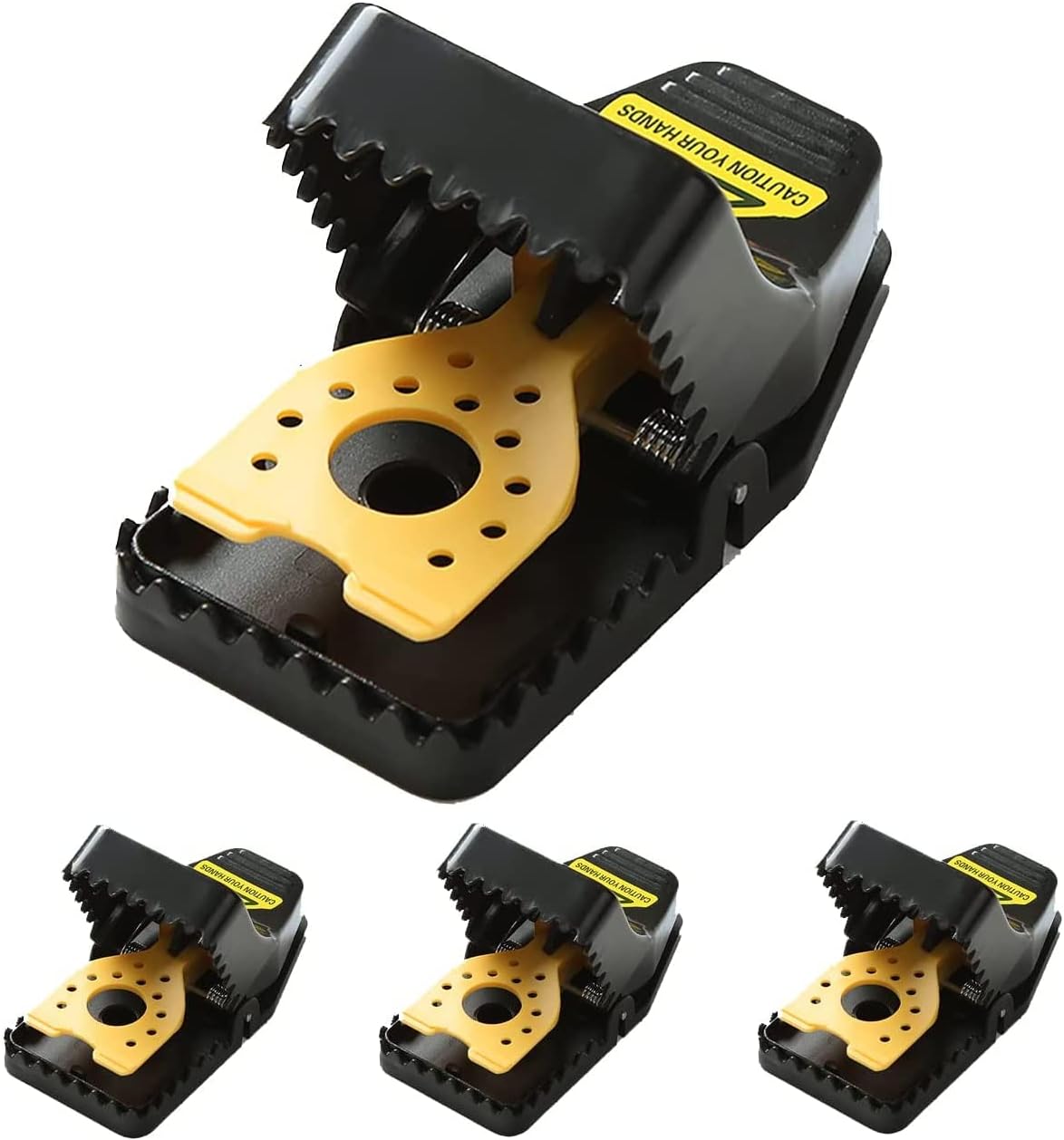 Amazon.com : Zxfuture 4 Pack of Mouse Traps, Mice Traps for House ...