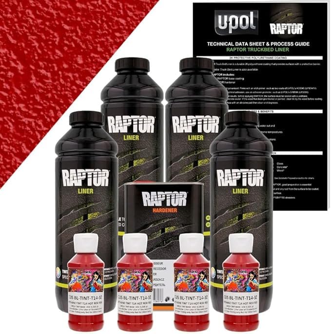 Box/Bed Liner - Raptor Liner Tintable Truck Bed Box Liner - 4 Liter Kit ...