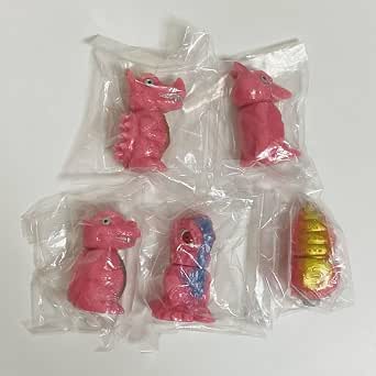 Amazon.co.jp: Marmit Mini Hedra Radon Mothra Anguilas Set of 5 Pink ...