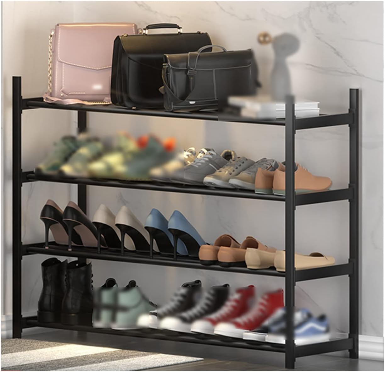 Amazon.com: Shoe Rack, Modern Minimalist Multilayer Shoe Rack Easy to ...