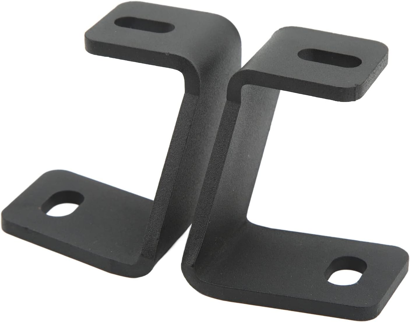 Amazon.com: Acouto Hood Light Mount Brackets - Aluminum, Black, Matte ...