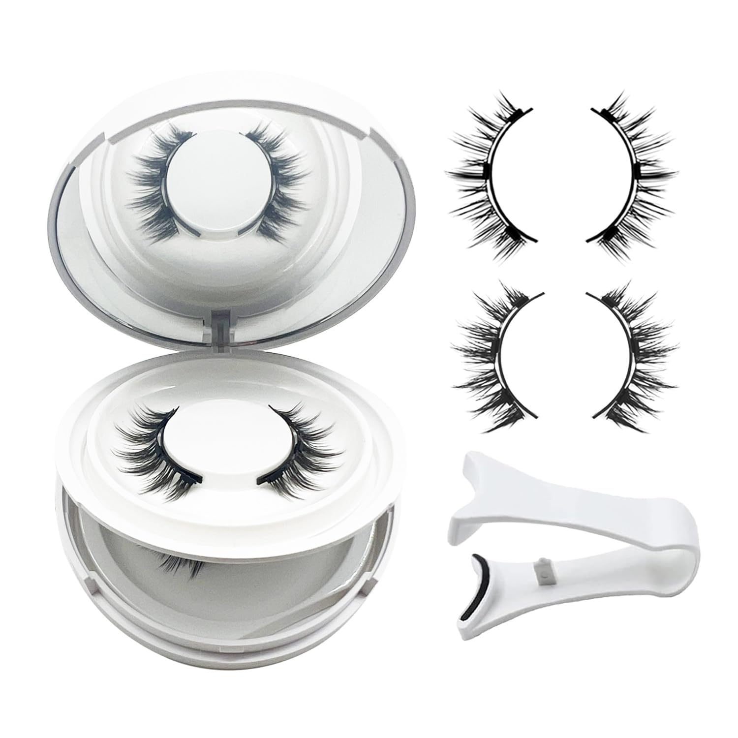 Amazon.com: Magnetic Eyelashes with applicator,Ginani Magnetic Lashes ...