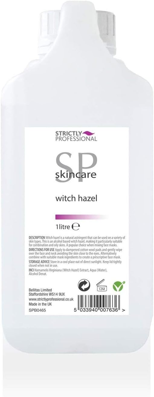 Strictly Professional Witch Hazel 1 Litre : Amazon.co.uk: Beauty