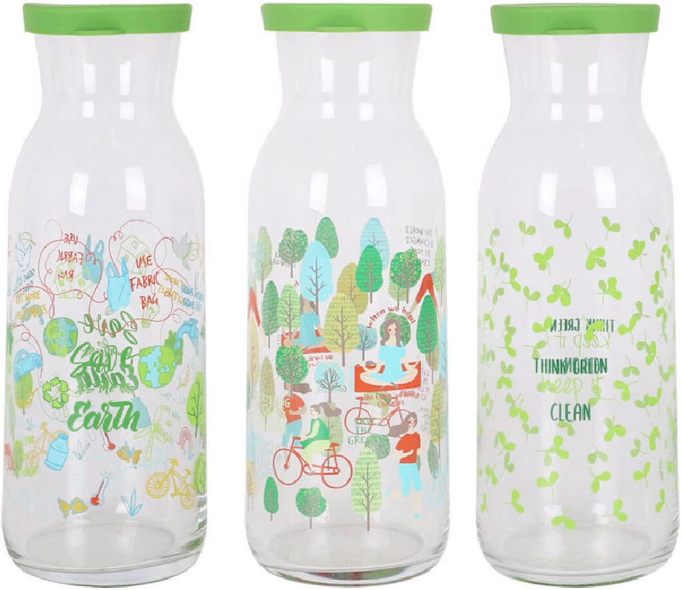 Lav Save Earth Glass Bottle 1.2 Litre : Amazon.co.uk: Home & Kitchen