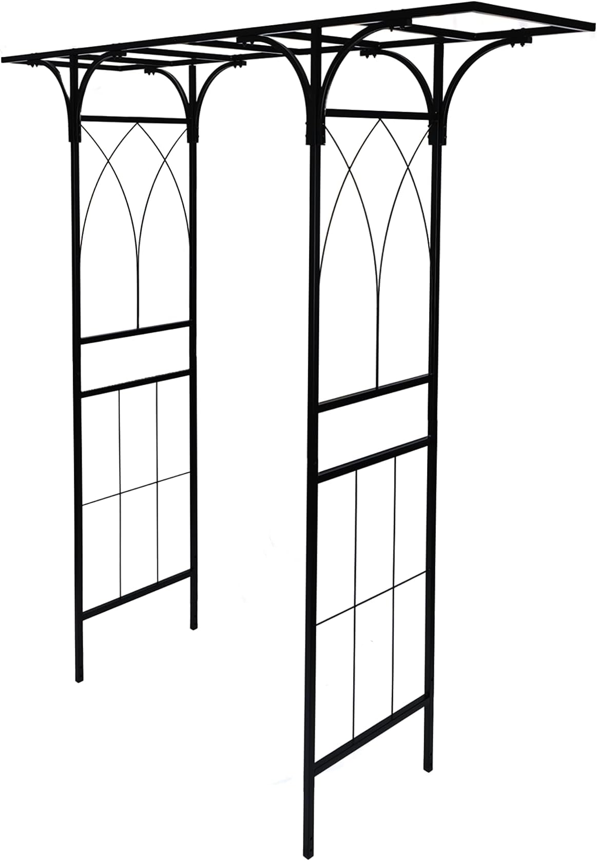 Amazon.com : OUTOUR Heavy Duty Oversized Outdoor Garden Metal Arch ...