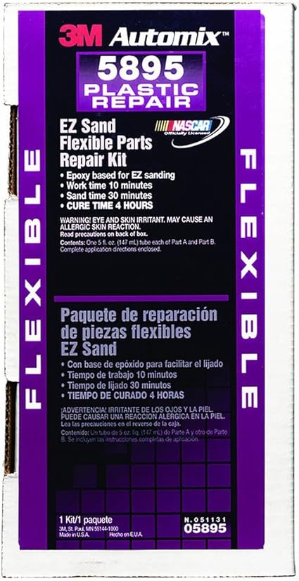 Amazon.com: 3M EZ Sand Flexible Parts Repair, 05895, 5 fl oz Tubes ...
