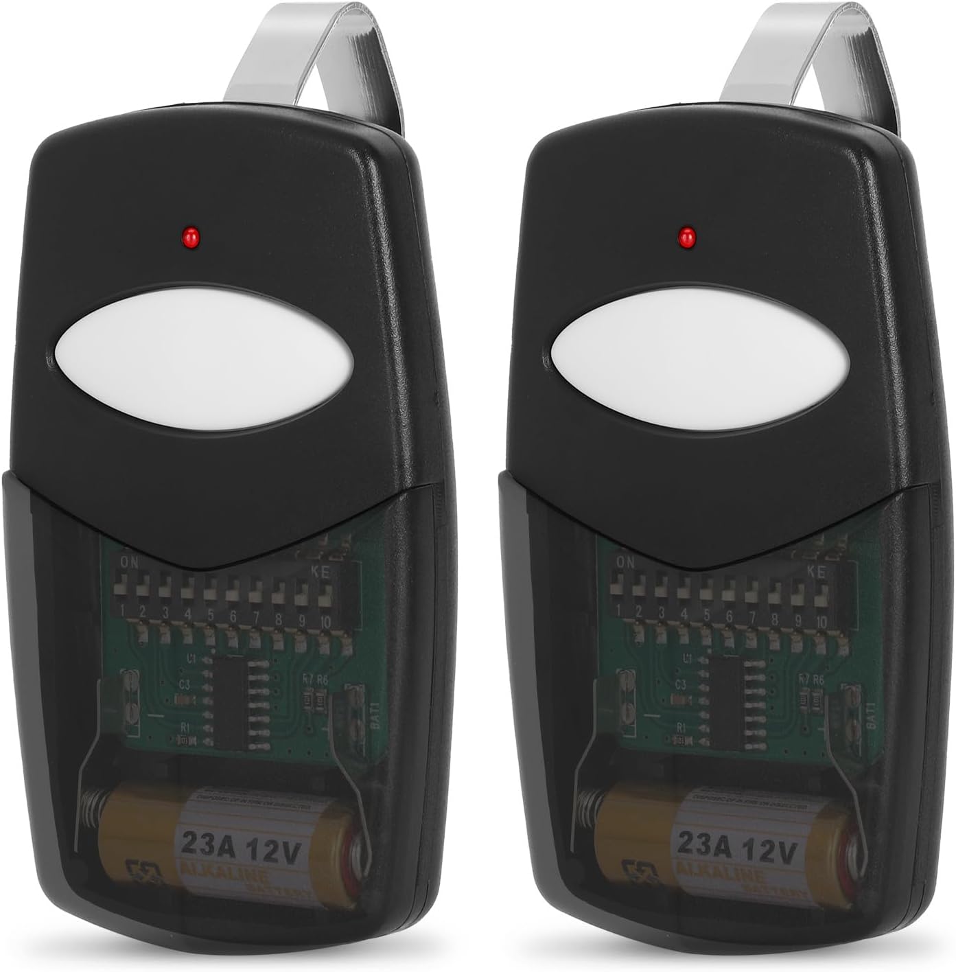 2pcs for 3089 Multi-Code Gate Opener, 300 MHz 10 Dip Switch Gate Remote ...