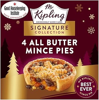 Mr Kipling Signature All Butter Christmas Mince Pies, Perfect ...