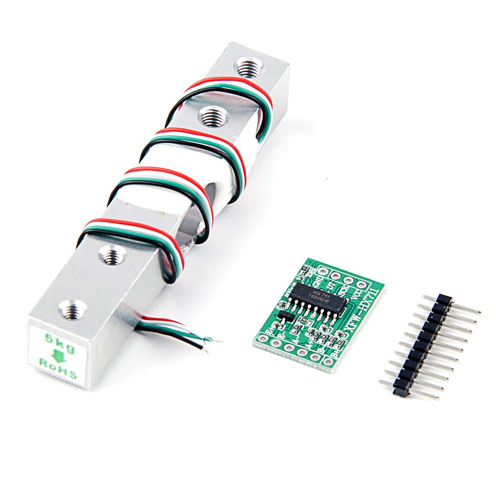 Buy HX711 ADC Converter Breakout Module with 5KG Load Cell Weight ...