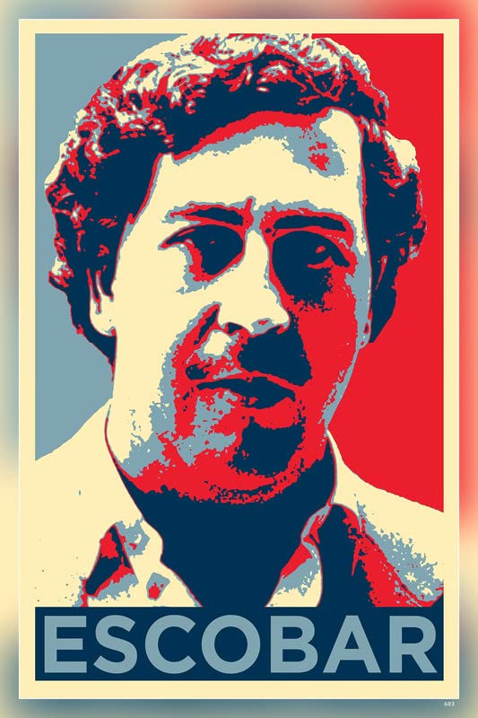 POSTERDADDY Pablo Escobar Art Hope - X Photographic - Unique Art Gift ...