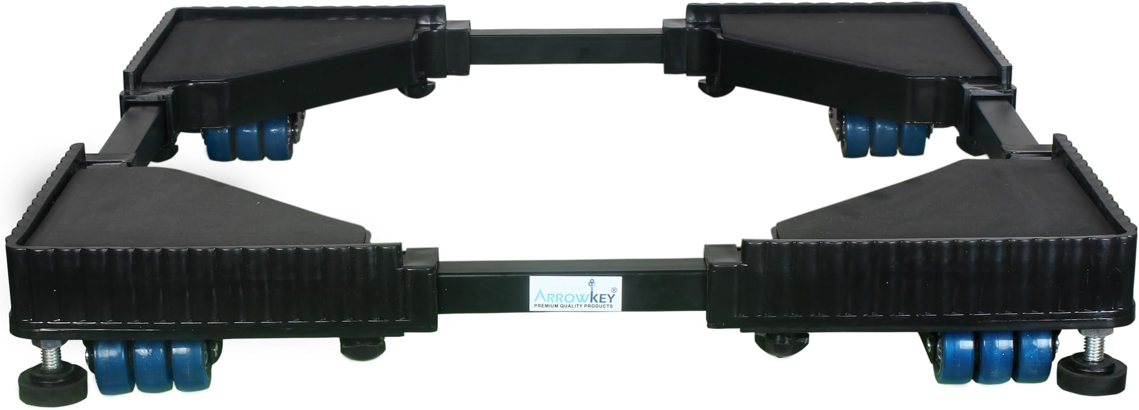 HAVAI Heavy-Duty Adjustable Trolley Stand with Wheels for Appliances ...