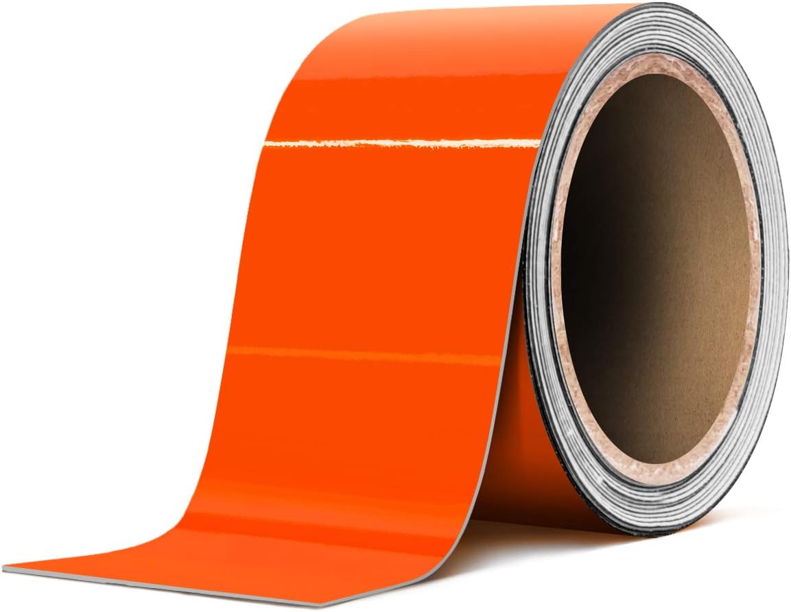 Amazon.com: ORACAL 651 Gloss Orange Adhesive Vinyl Pinstripe Detailing ...