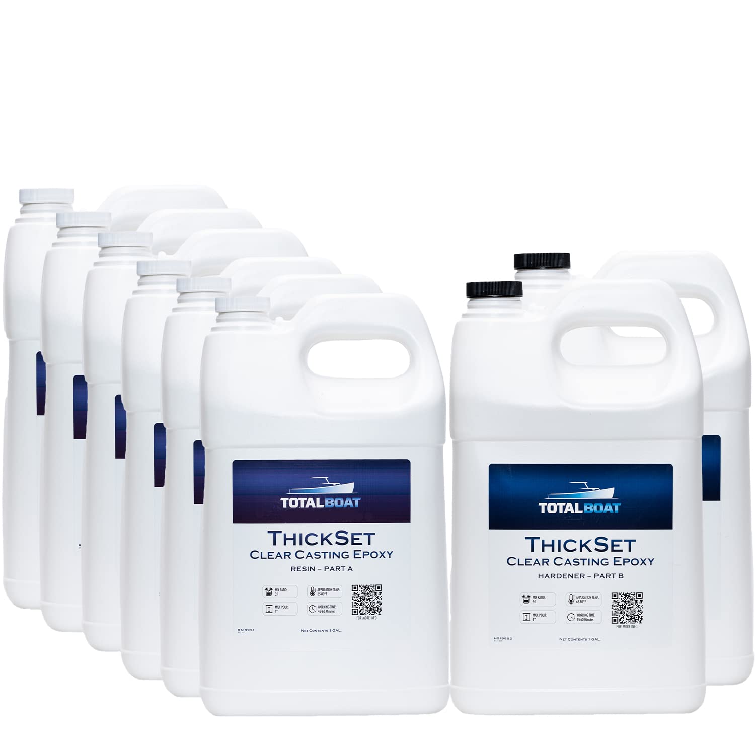 Snapklik.com : TotalBoat Thickset Deep Pour Epoxy Resin Kit