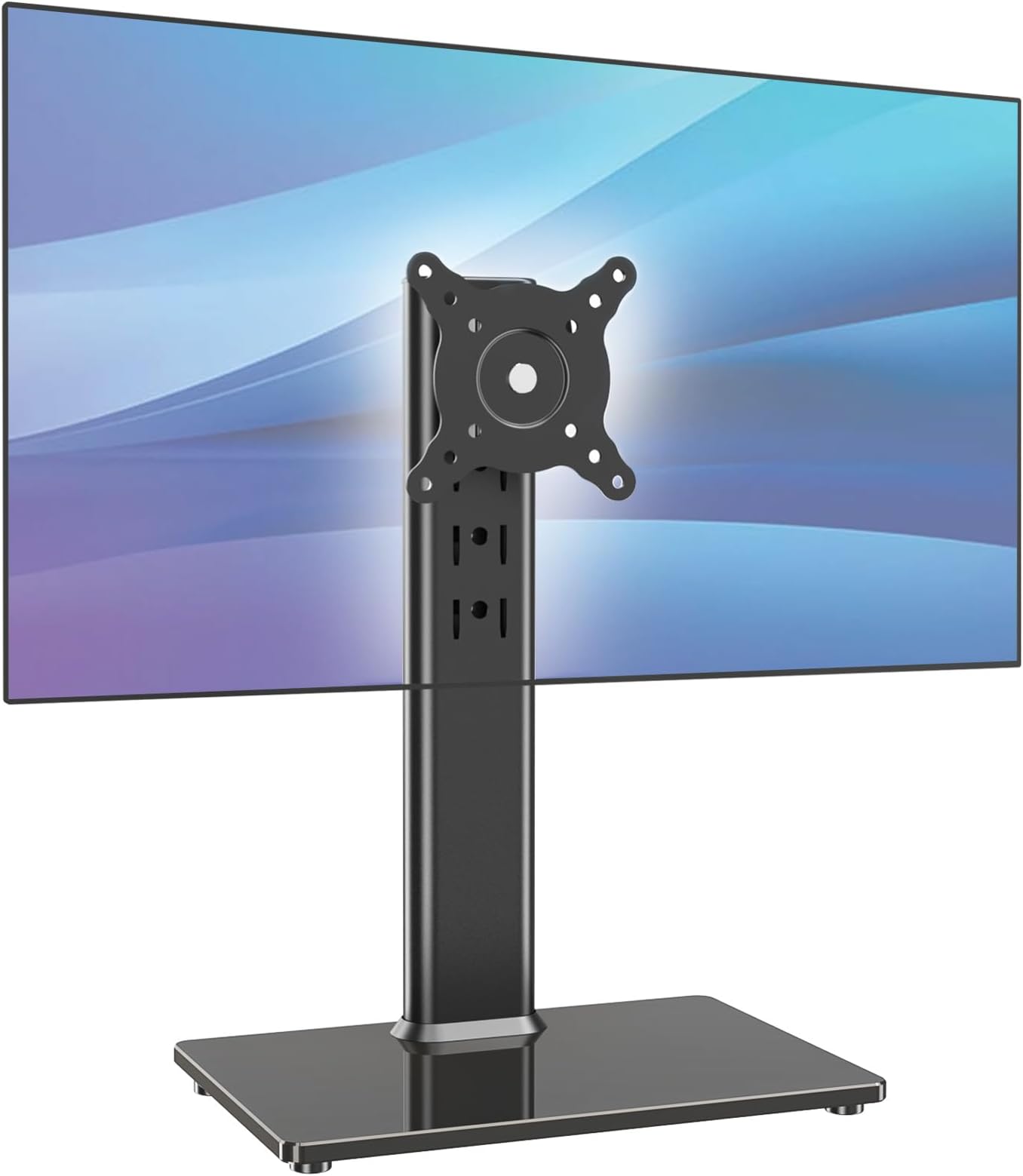 Single Monitor For Desk Stand Free-Standing Desk Mount Riser for 13 to ...