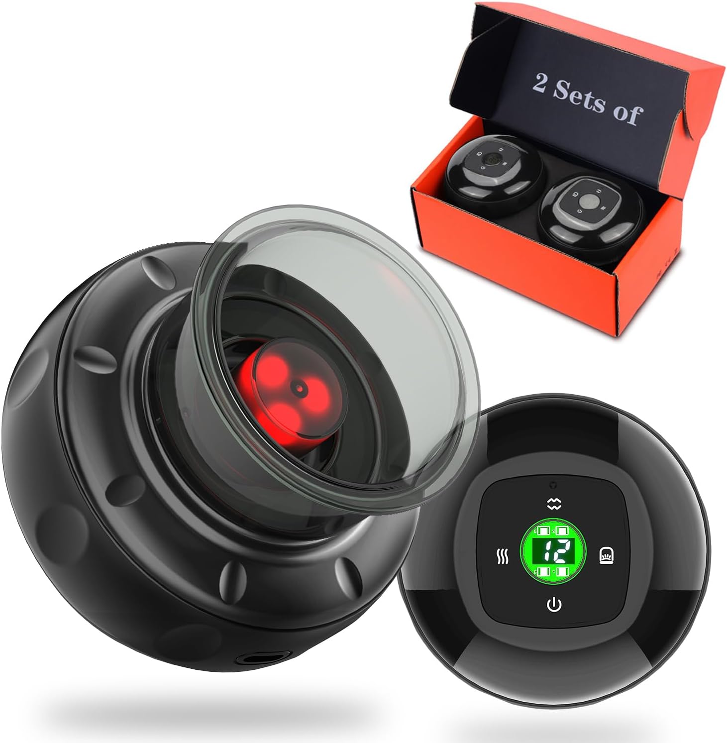 Amazon.com: Electric Cupping Therapy Set, 4 in 1 Smart Dynamic Massager ...