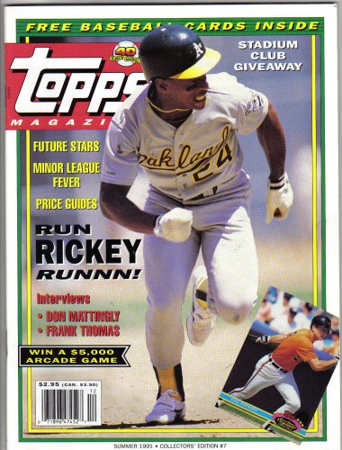 Topps Magazine (Topps Magazine, Summer 1991 #7): Various: Amazon.com: Books