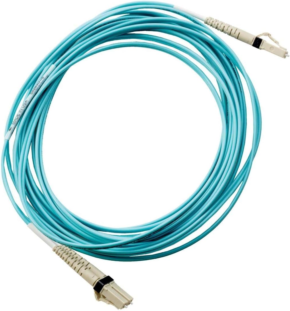 Amazon.com: AJ833A, HP - Cable de fibra óptica multimodo LC-LC OM3 (1.6 ...